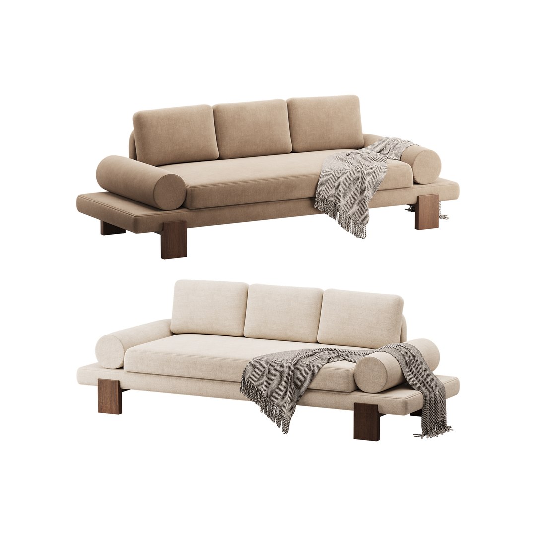 Azure Sofa 3D Model - TurboSquid 2316165