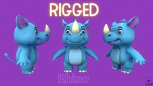 Free 3D Animal Rig Models - Available For Download On TurboSquid