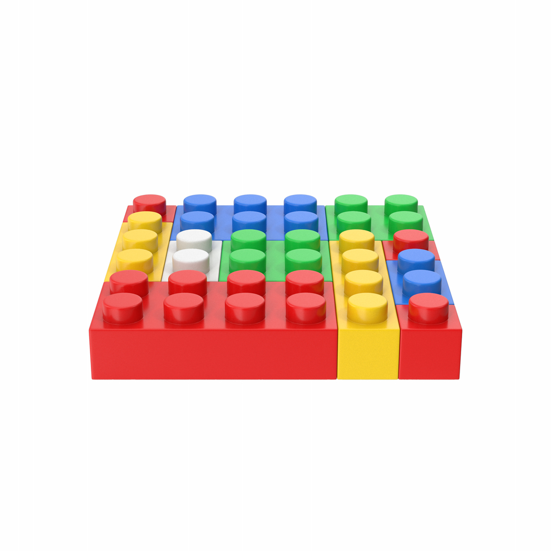 Colored Toy Blocks 3D Model - TurboSquid 2372365