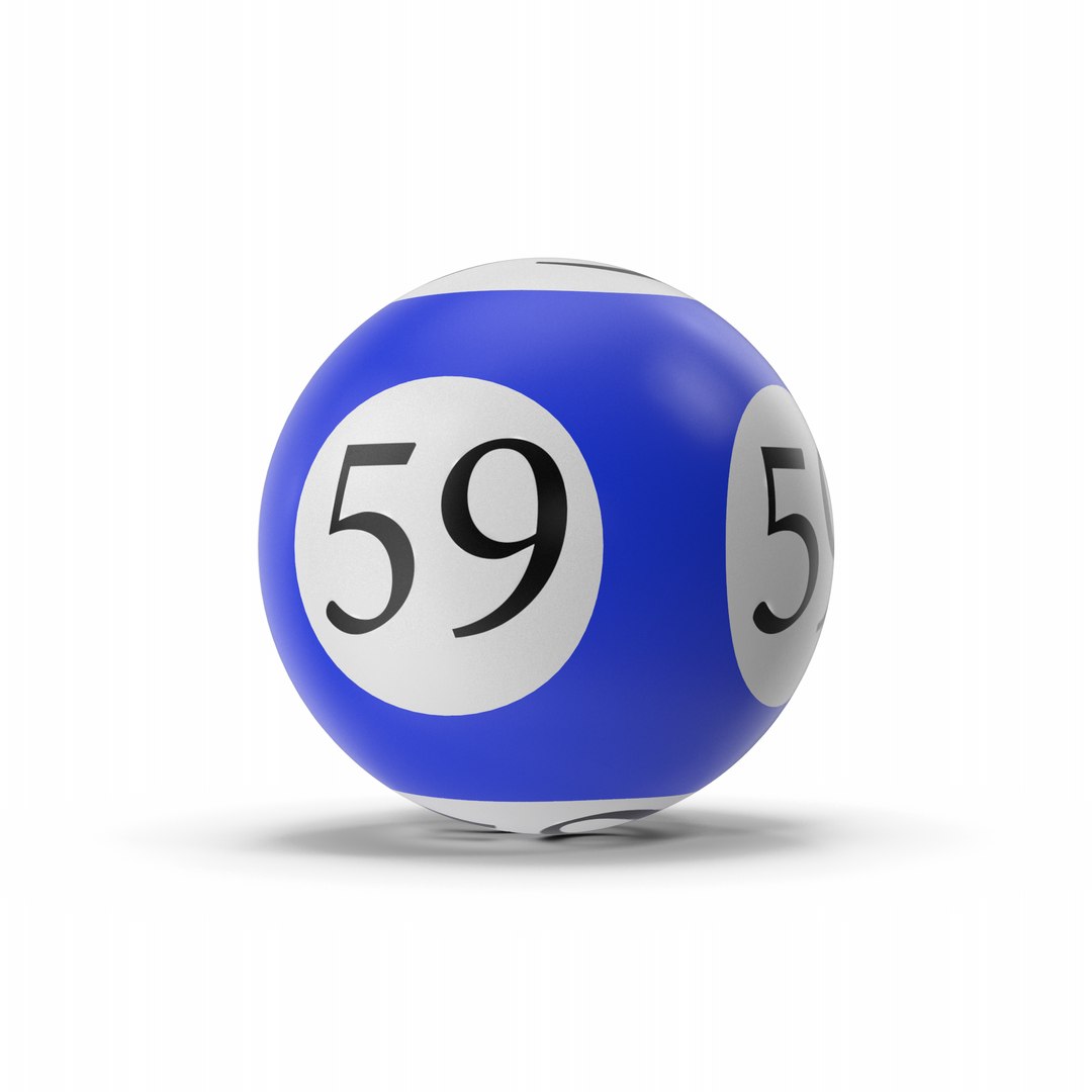 Bingo Ball 59 3D Model - TurboSquid 2417727