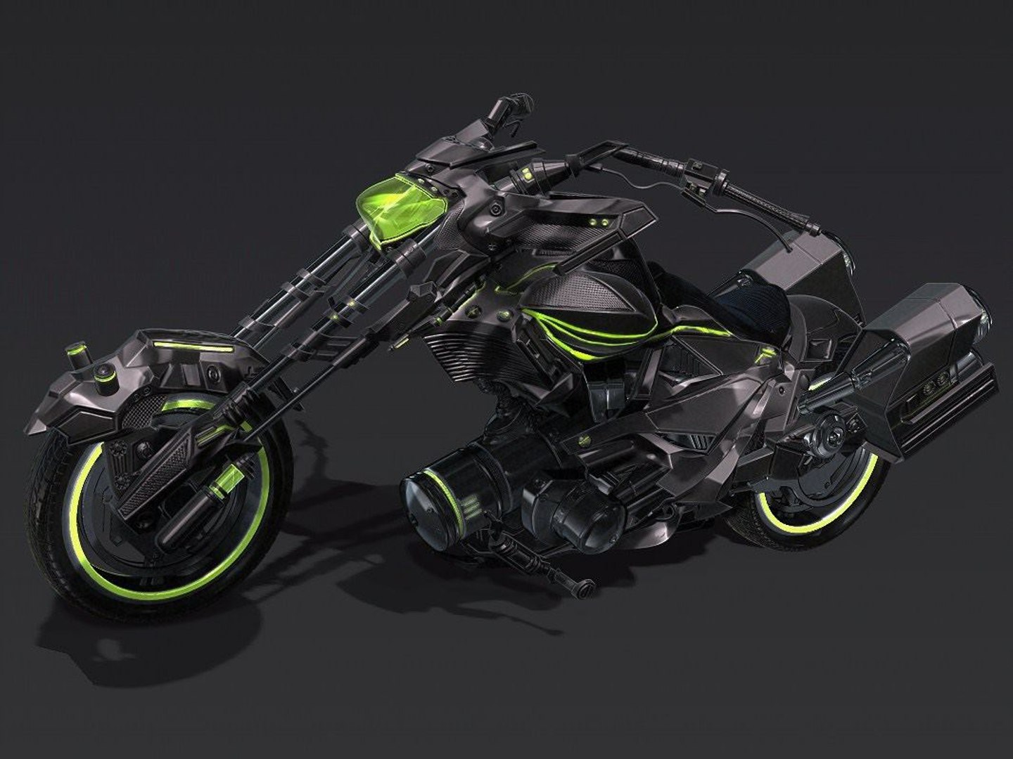Motorcycle Bike 3d Model