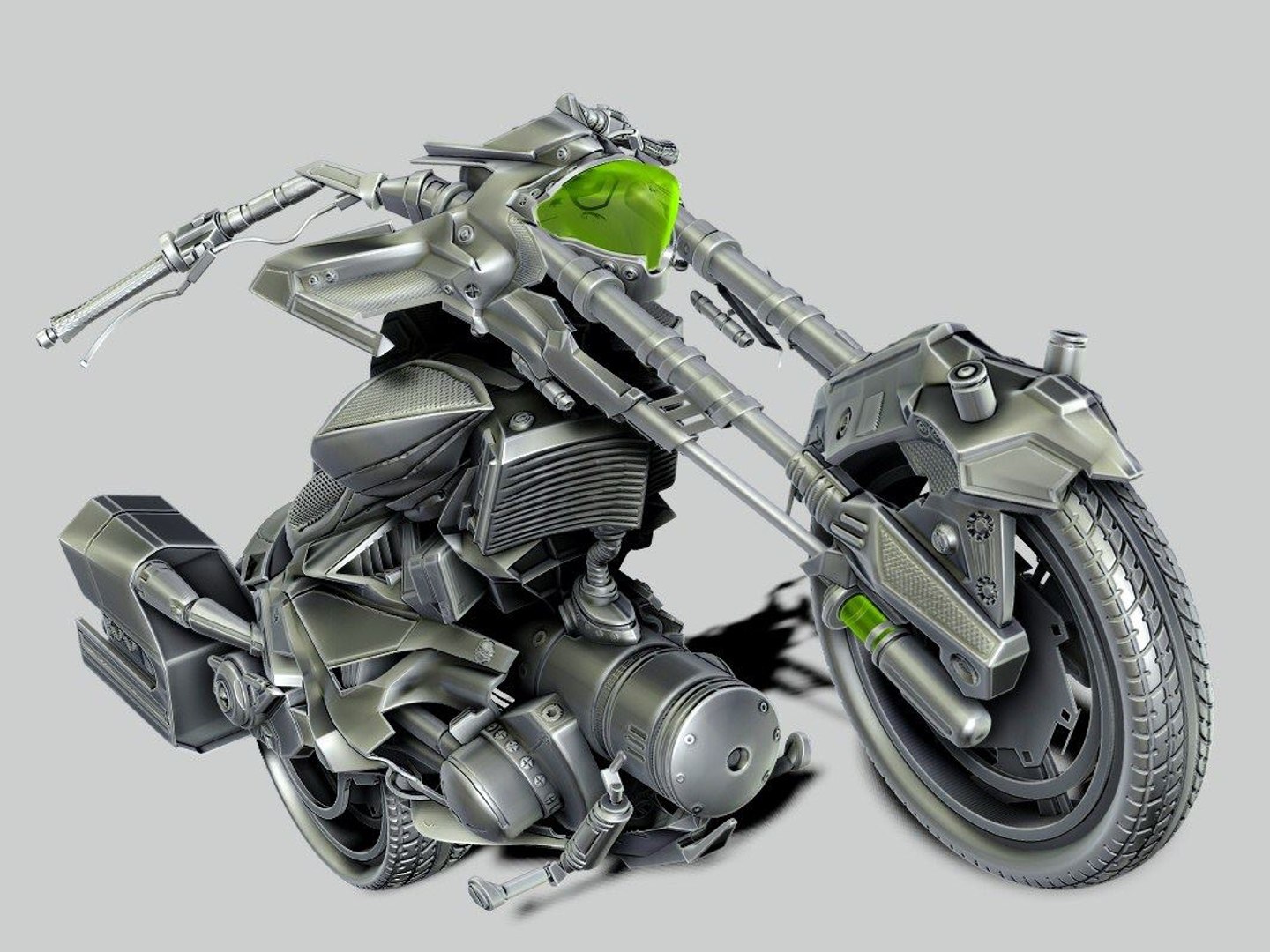 Motorcycle Bike 3d Model