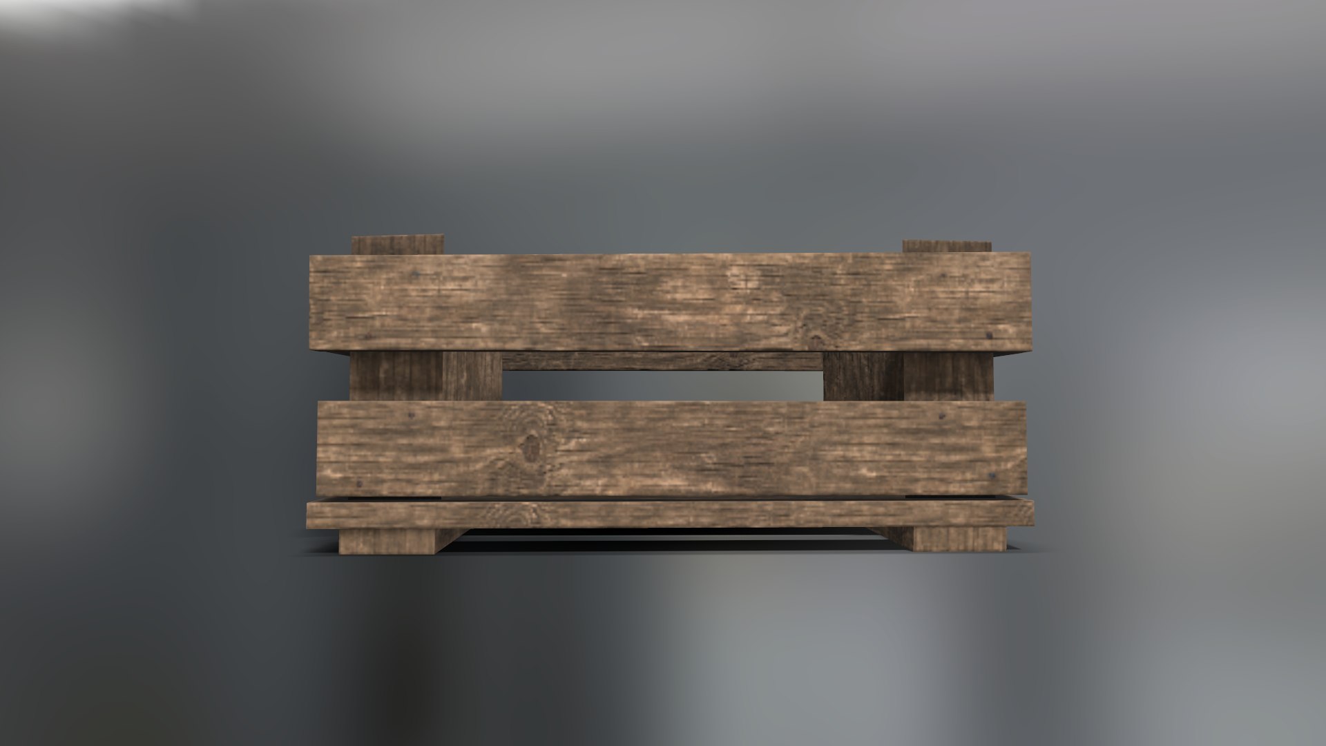 Wooden Crate V2 model - TurboSquid 1891224