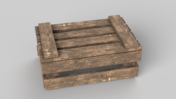 Wooden Crate V2 model - TurboSquid 1891224
