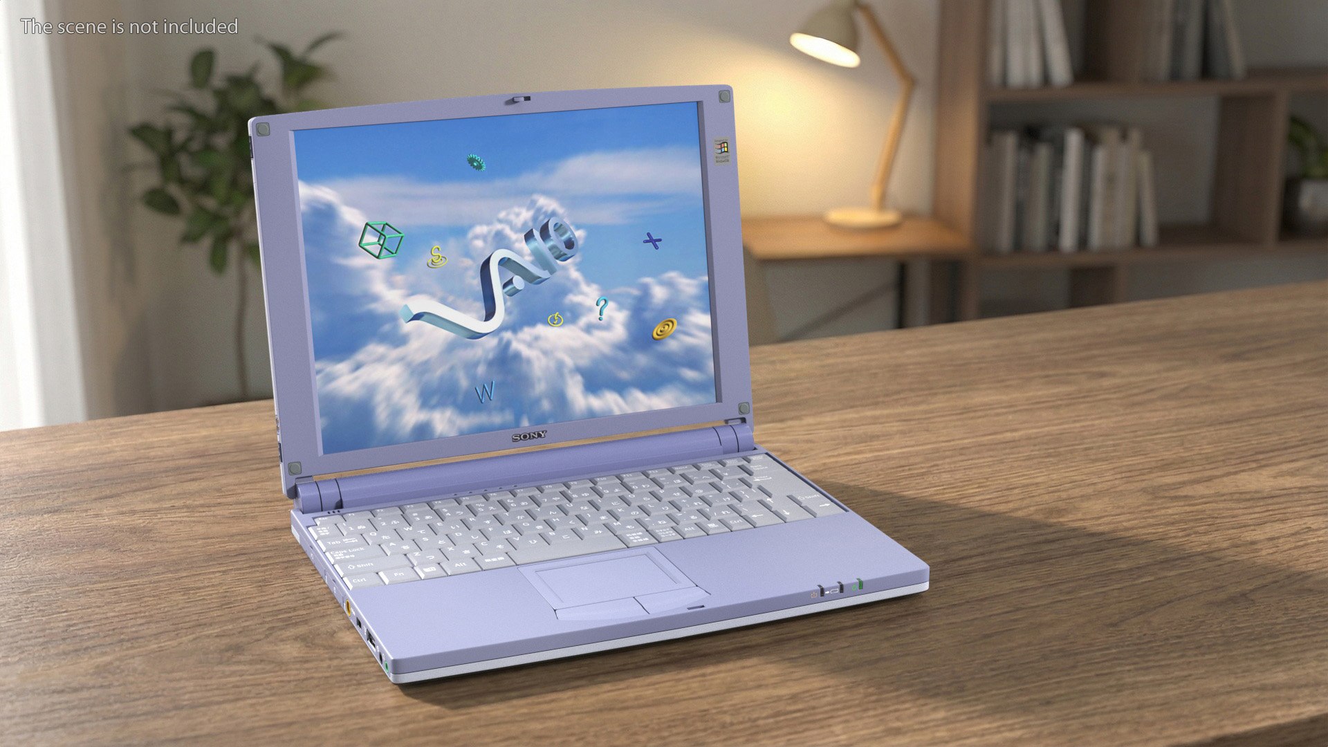 Sony Vaio 505 Ultralight Laptop 3D Model - TurboSquid 2530780