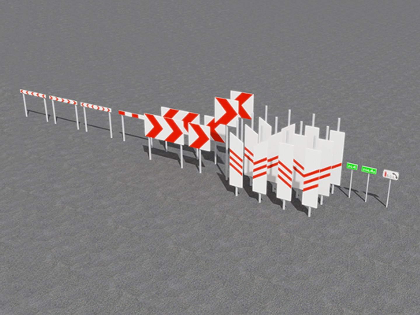 3dsmax Dutch Traffic Signs European