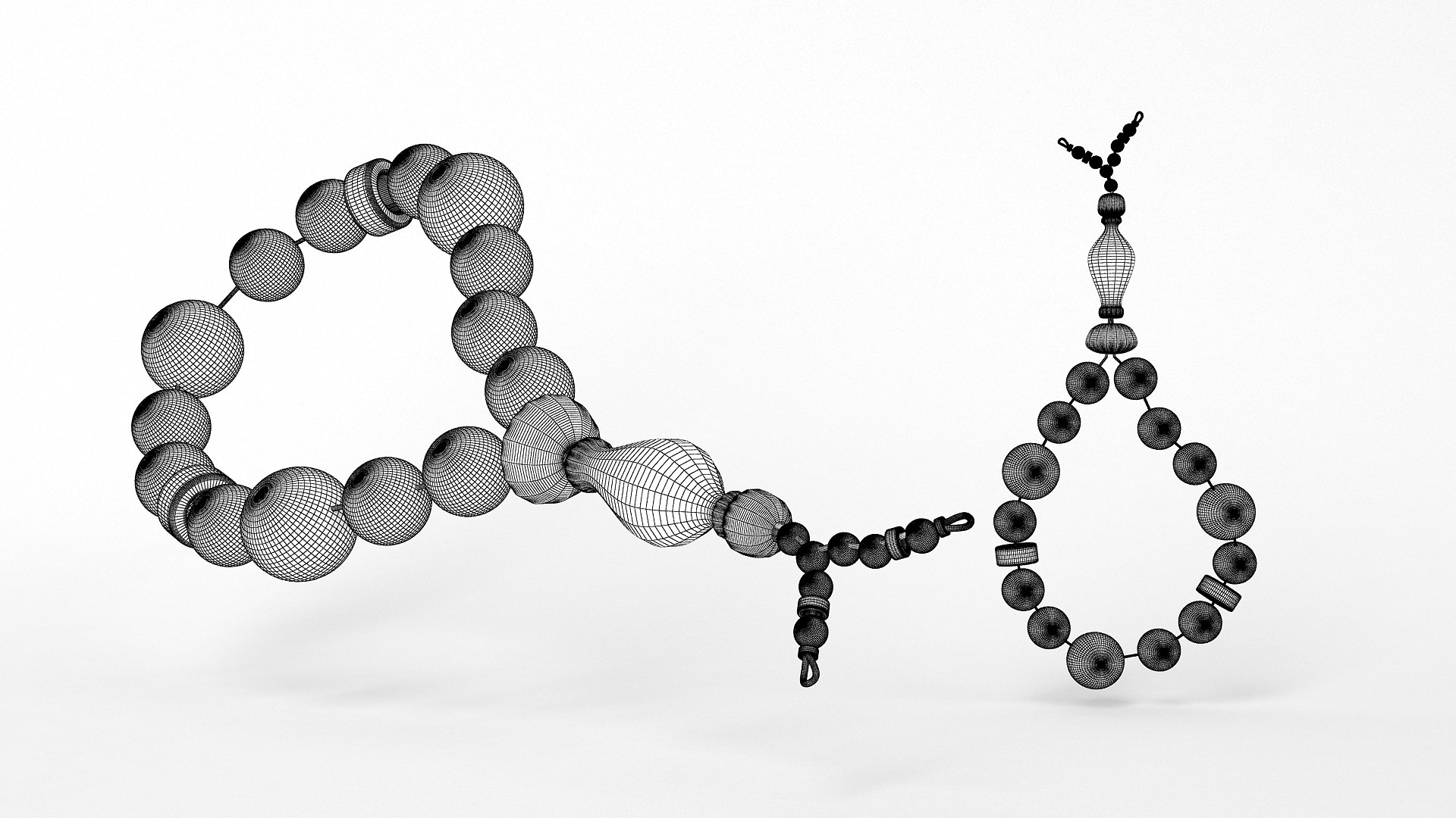 3D Rosary - TurboSquid 1862302