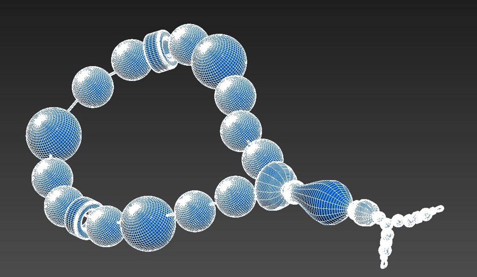 3D Rosary - TurboSquid 1862302