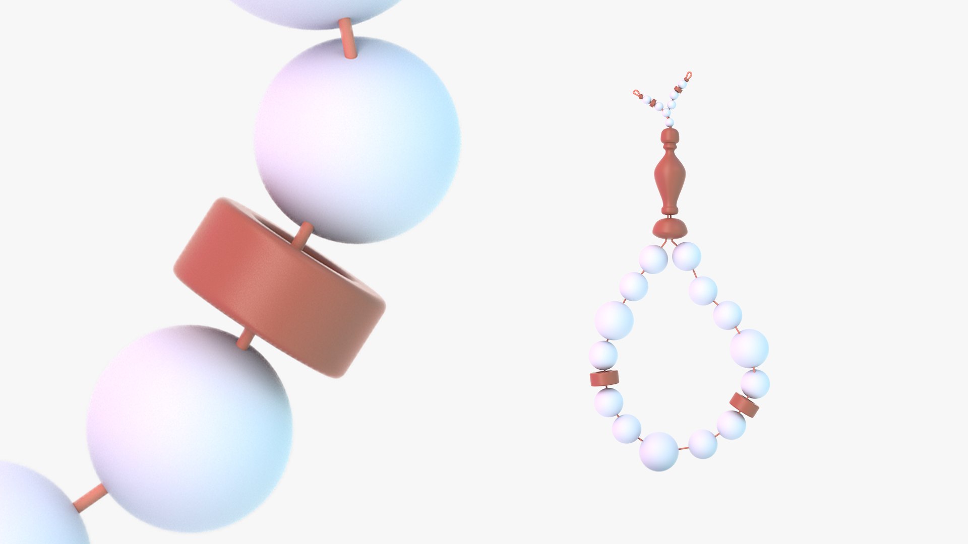 3D Rosary - TurboSquid 1862302