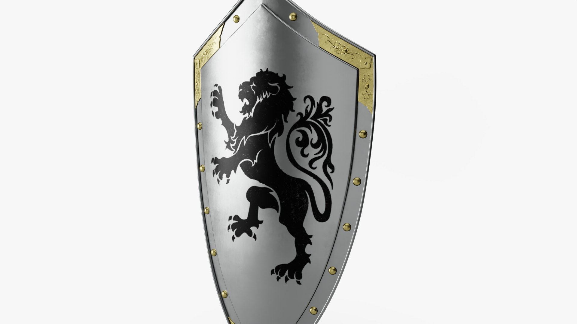 3D Medieval Knight Shield 1 - TurboSquid 2033805