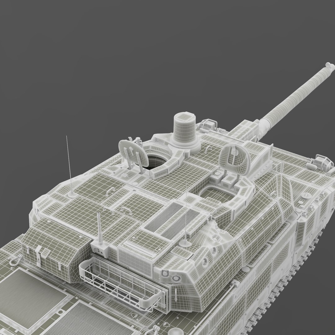 amx-56 leclerc tank 3ds