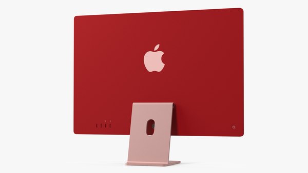 modelo 3d Apple iMac 2021 Rosa - TurboSquid 1756012