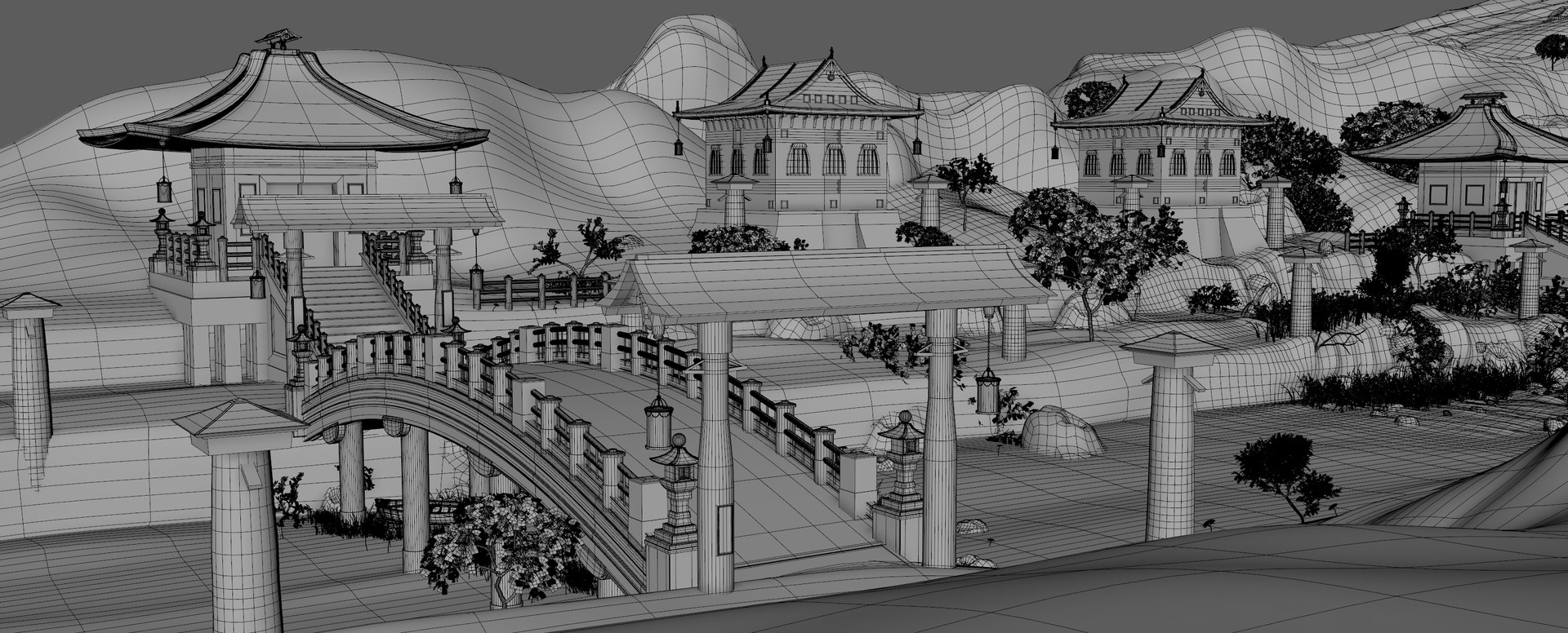 3D model fantasy asia - TurboSquid 1359215