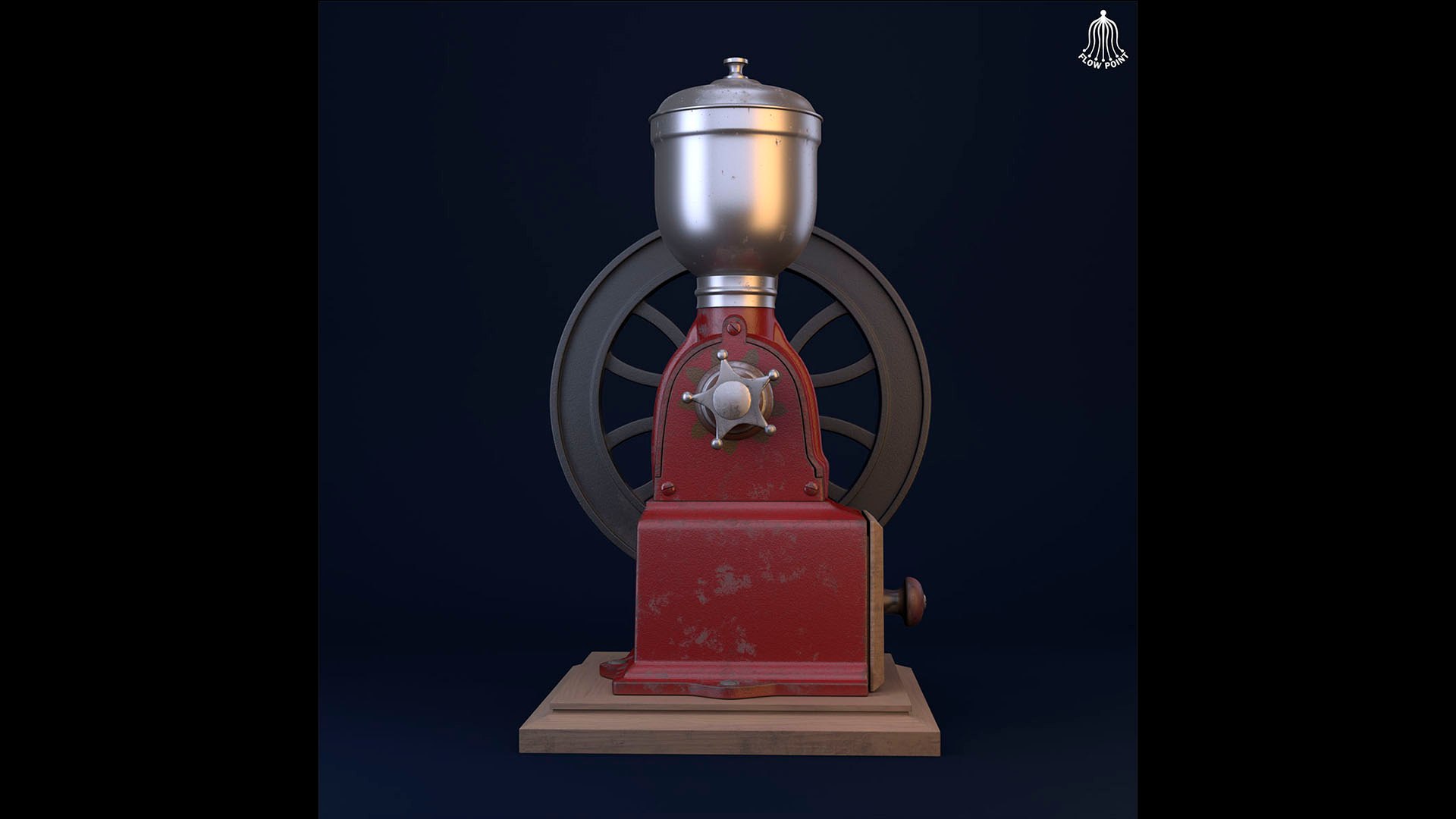 3D Elma Coffee Grinder Model - TurboSquid 1751478