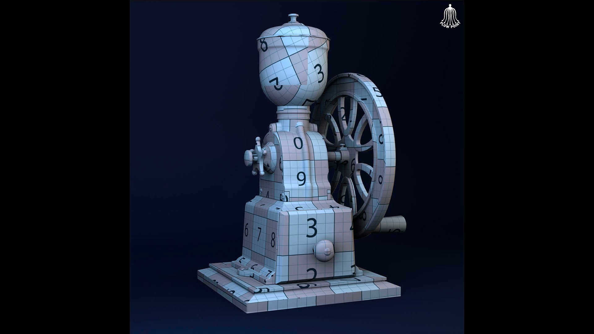 3D Elma Coffee Grinder Model - TurboSquid 1751478