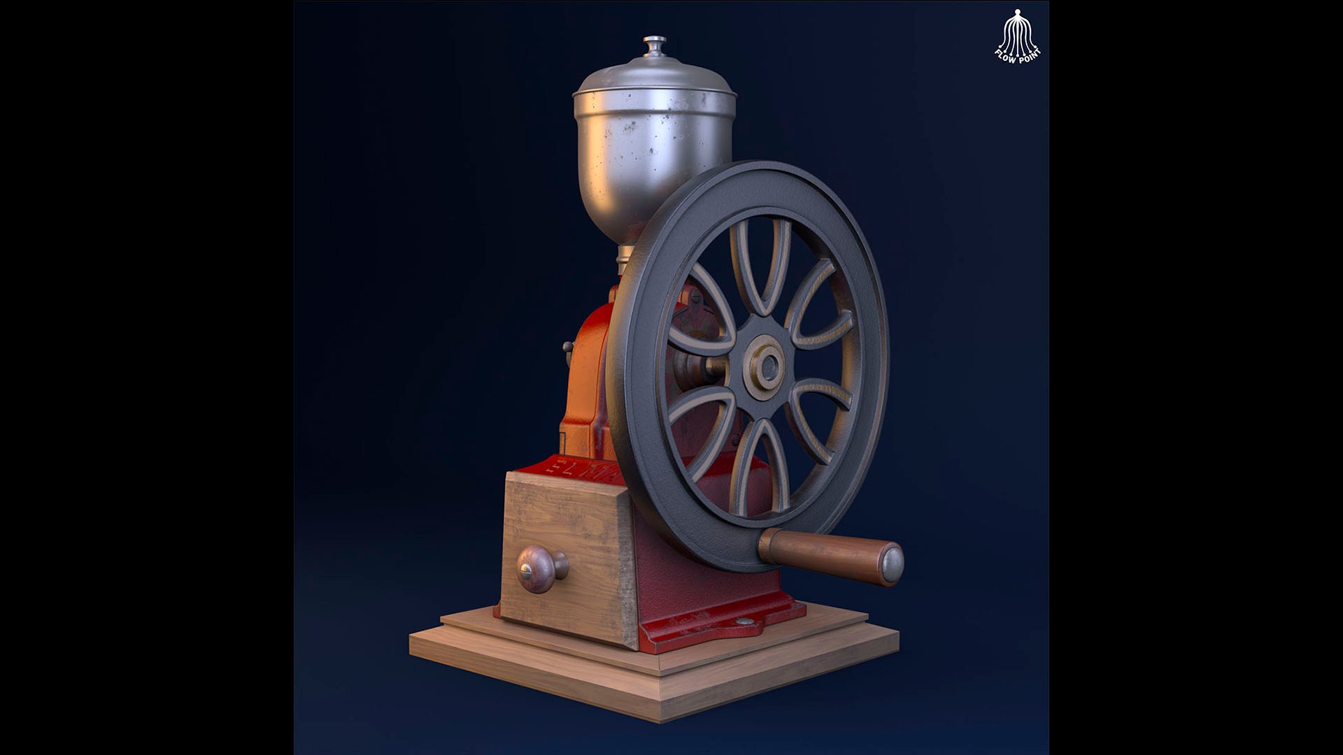 3D Elma Coffee Grinder Model - TurboSquid 1751478