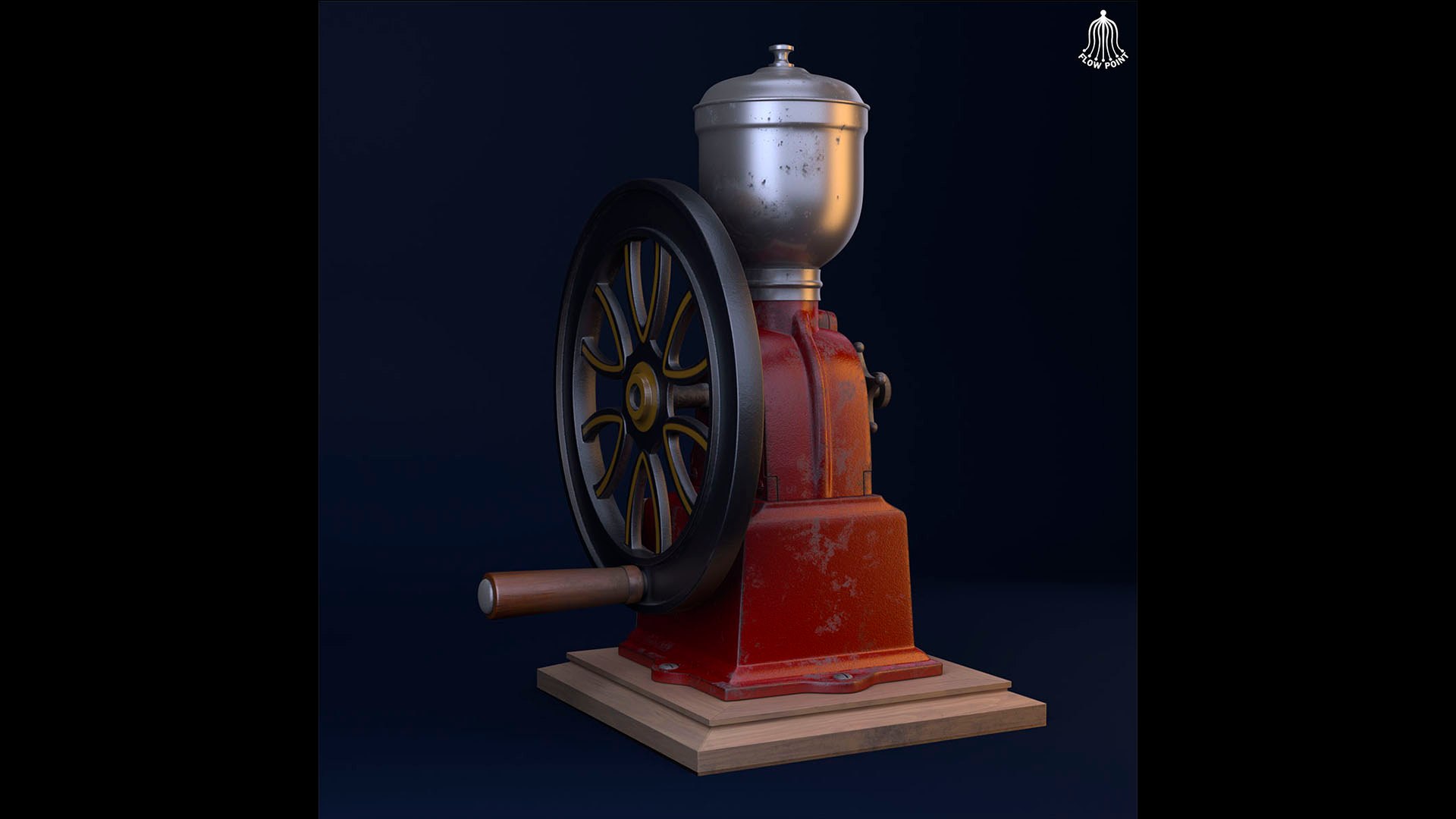 3D Elma Coffee Grinder Model - TurboSquid 1751478