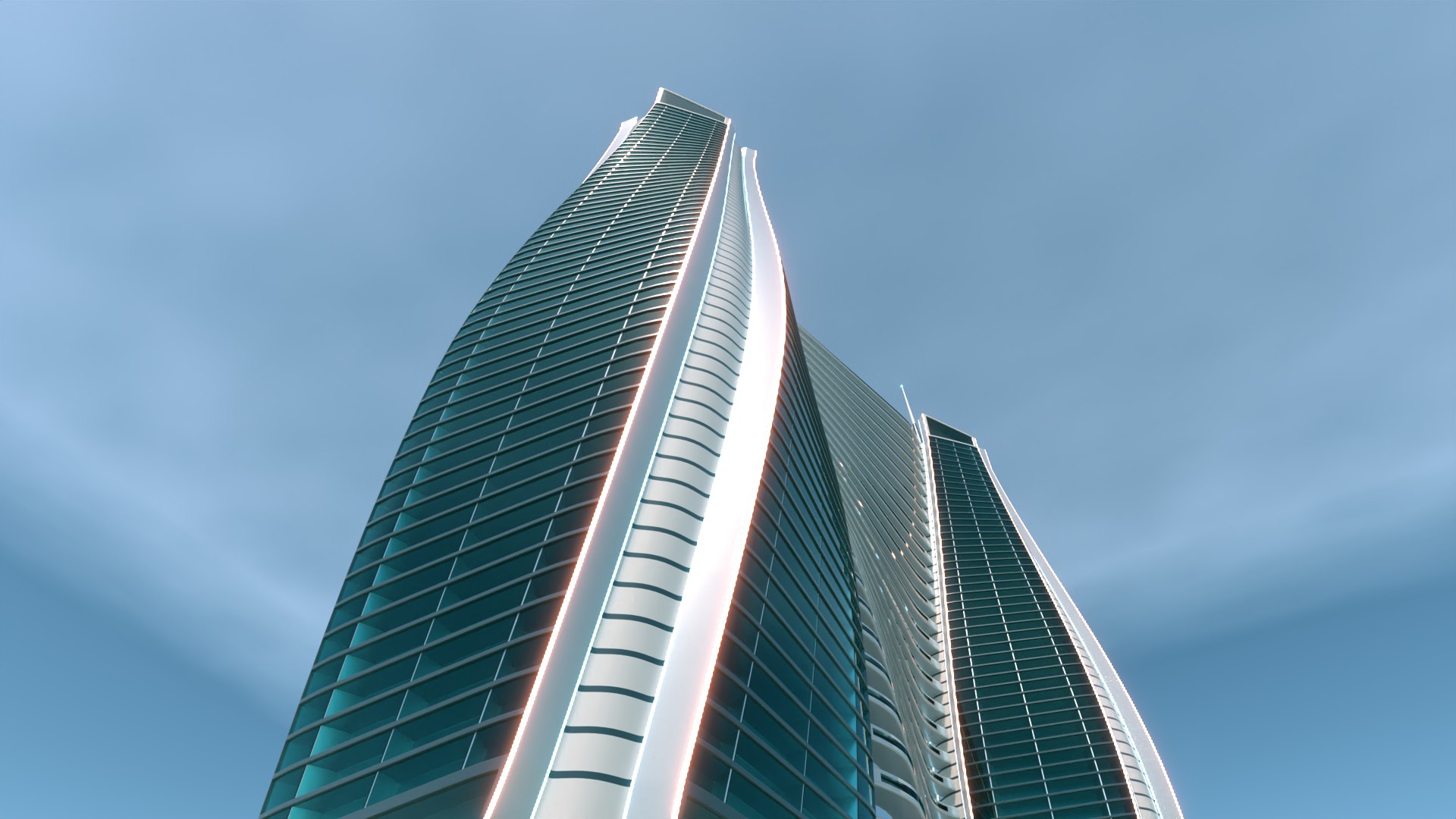 Futuristic Building Concept V1-01 Model - TurboSquid 2070569