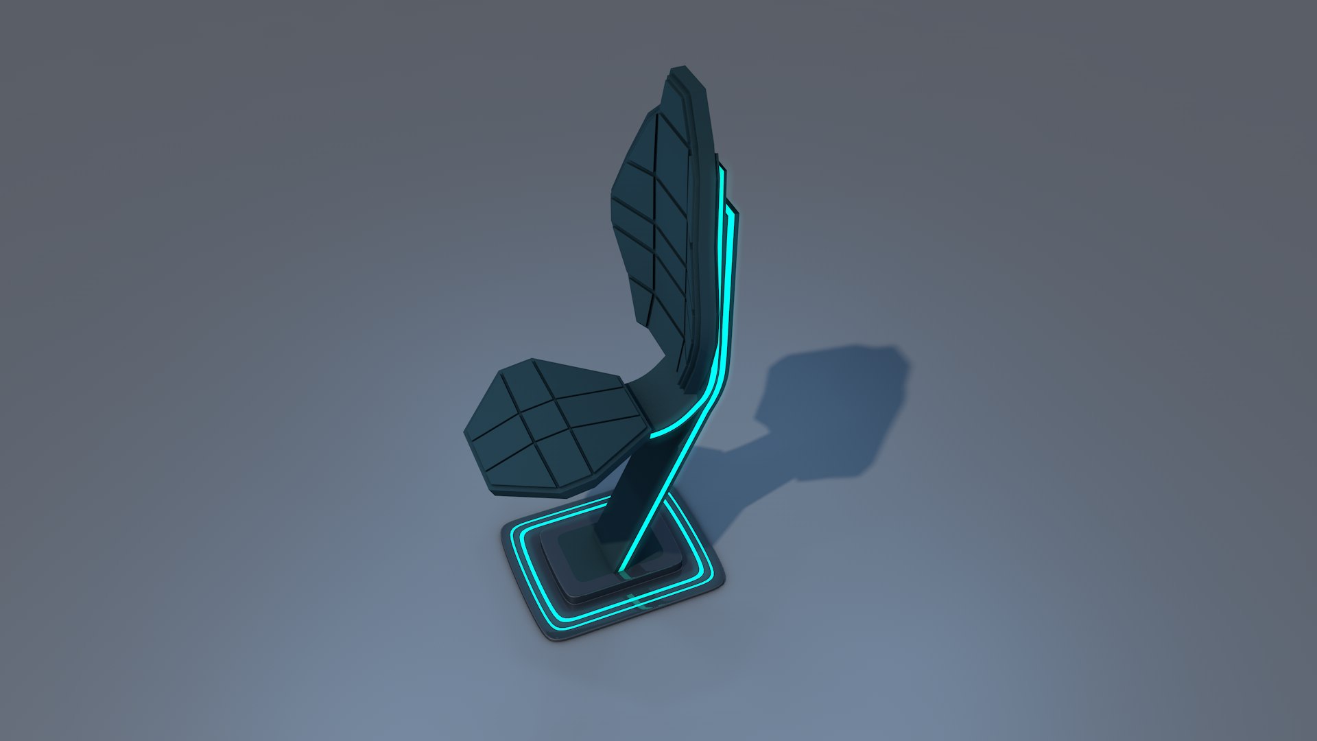 Sci Fi Chair 3D Model - TurboSquid 2417873