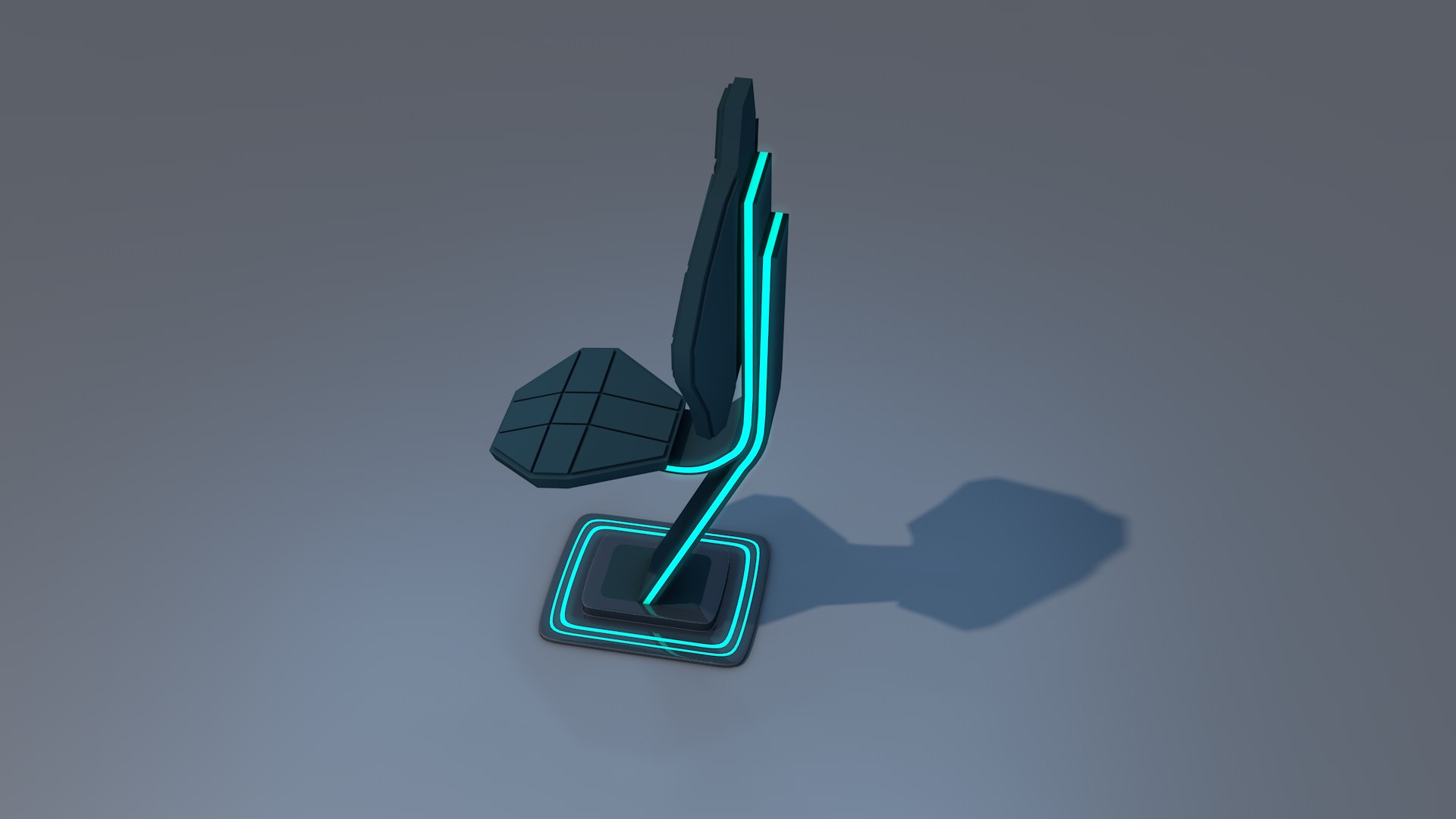Sci Fi Chair 3D Model - TurboSquid 2417873