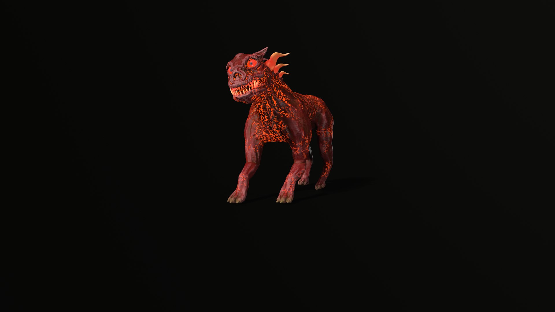 3D model Demon dog - TurboSquid 1811903