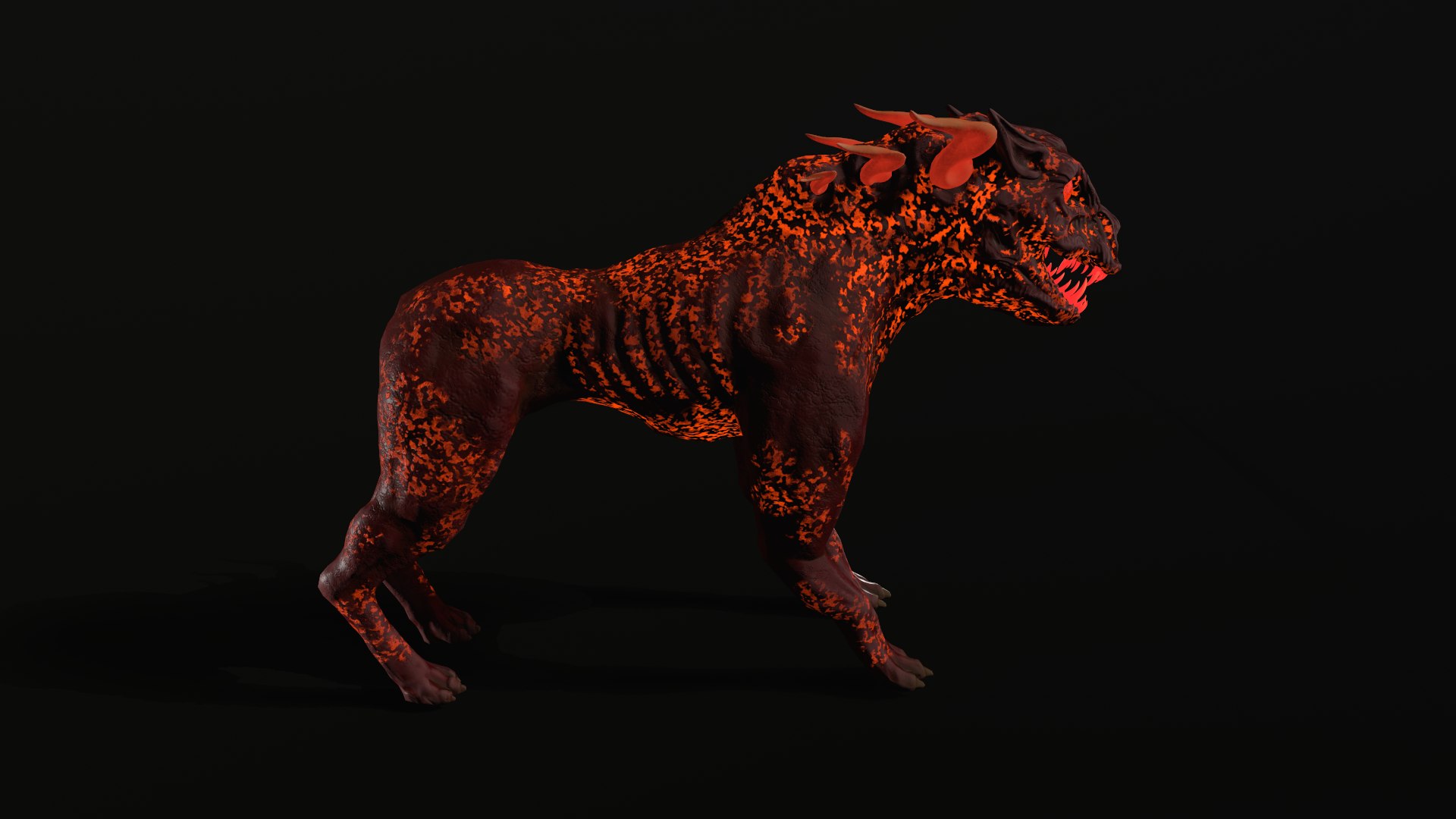 3D model Demon dog - TurboSquid 1811903