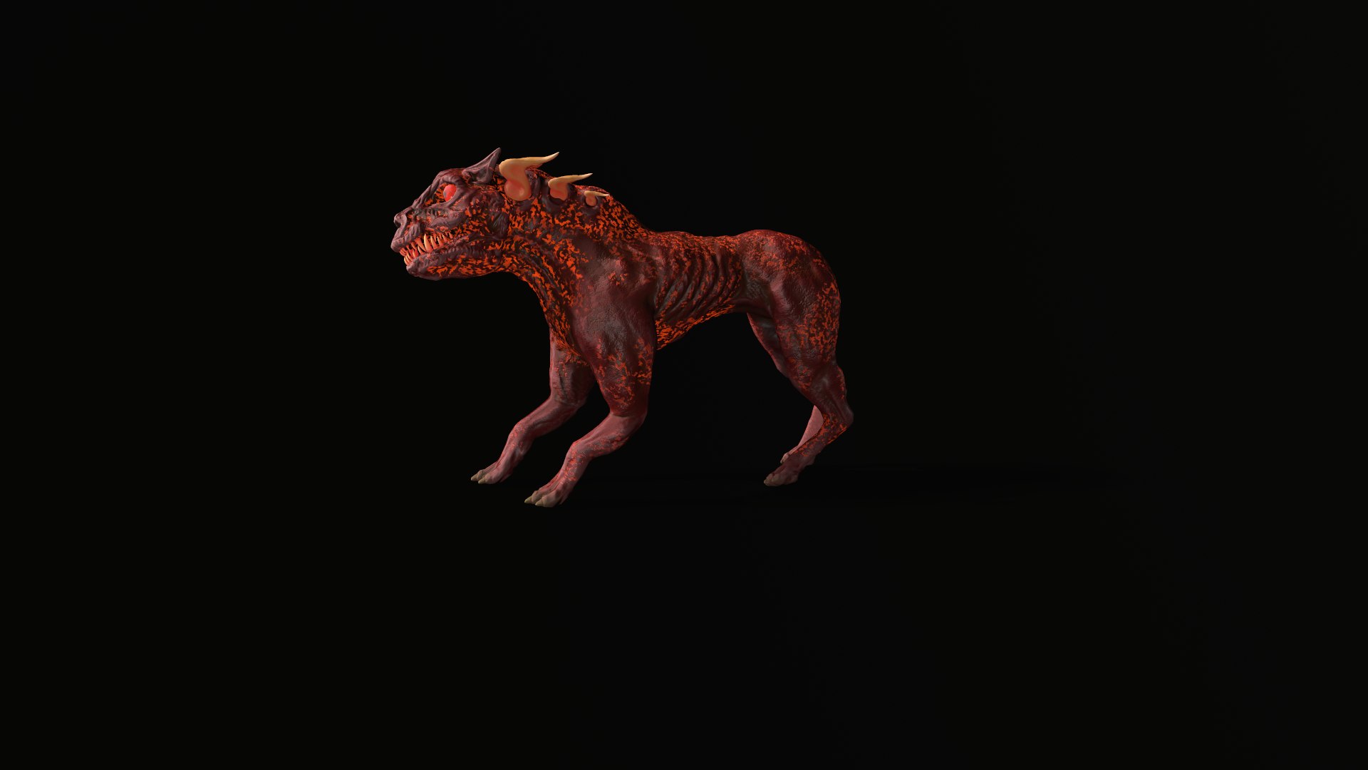 3D model Demon dog - TurboSquid 1811903