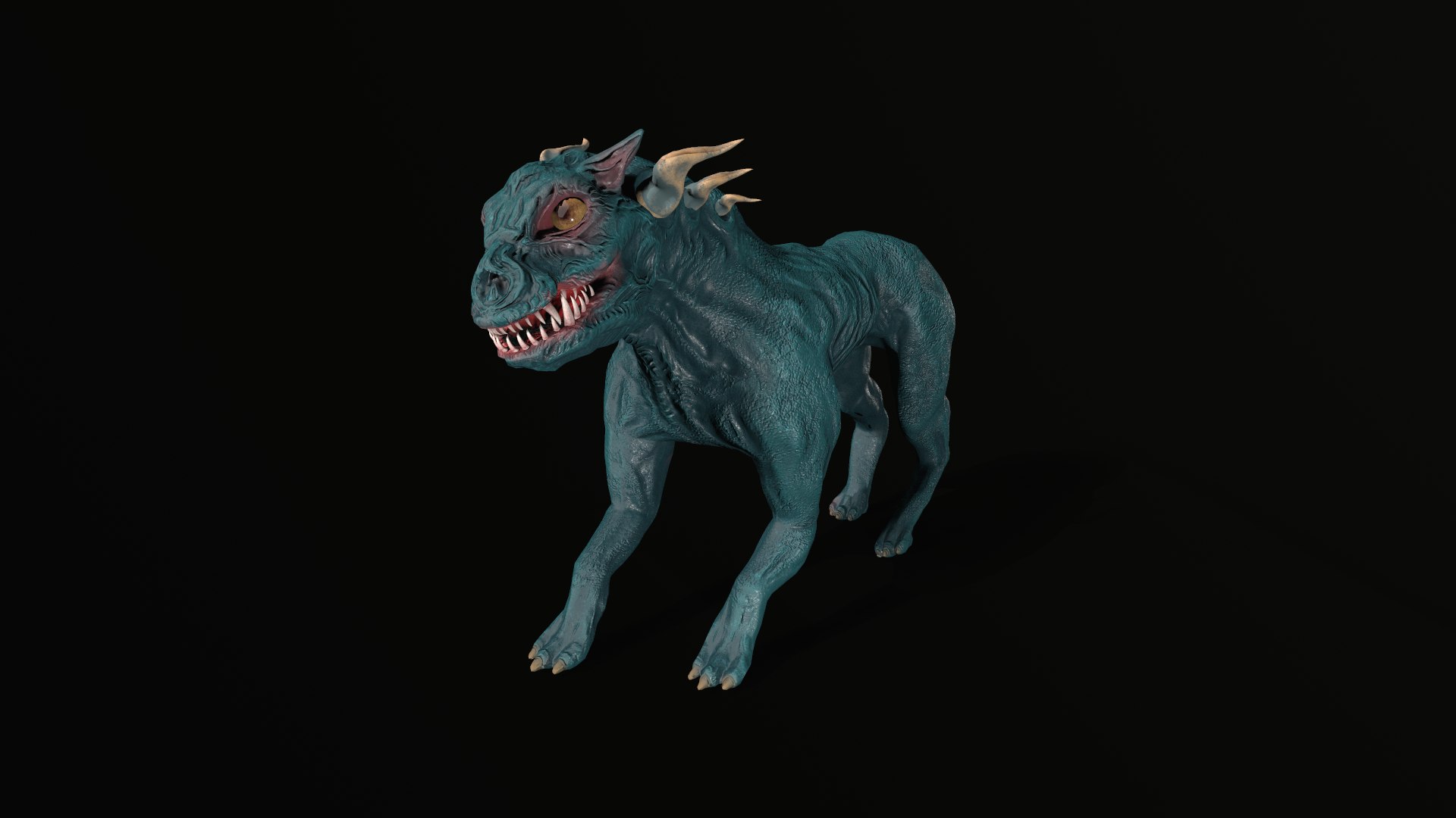 3D model Demon dog - TurboSquid 1811903