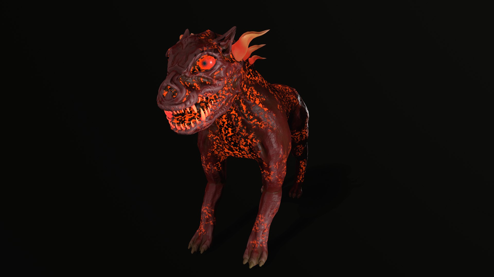 3D model Demon dog - TurboSquid 1811903