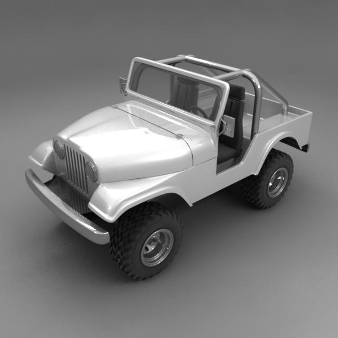 Jeep Buggy 3d 3ds