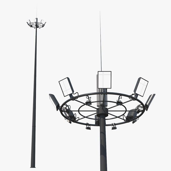ship aft mast 3d model