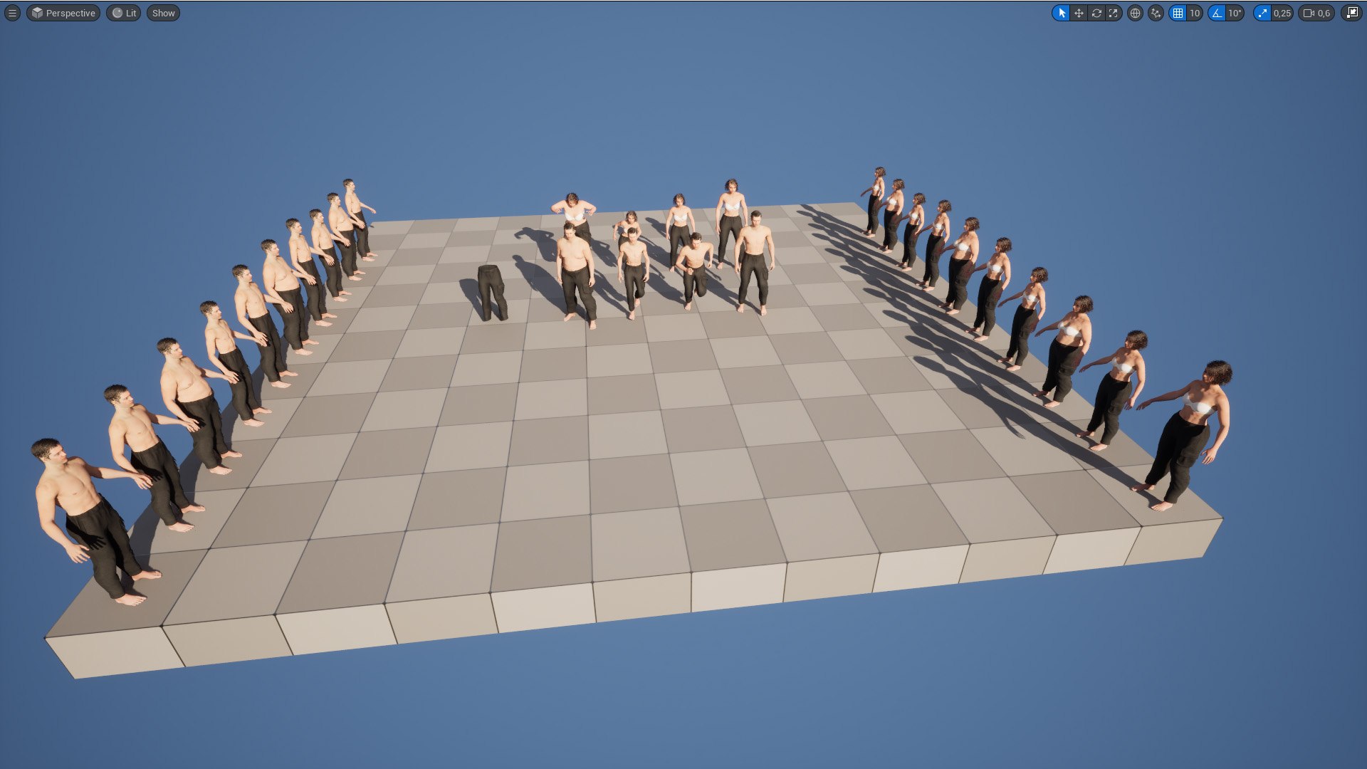3D Pants 114 - All MH Bodies UE5 Skeletons - Rigged - TurboSquid 2266371