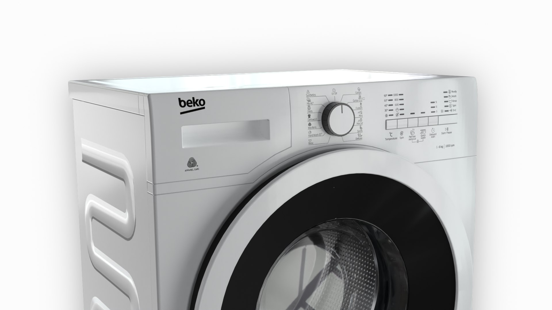 Washing Machine 3D Model - TurboSquid 2064973