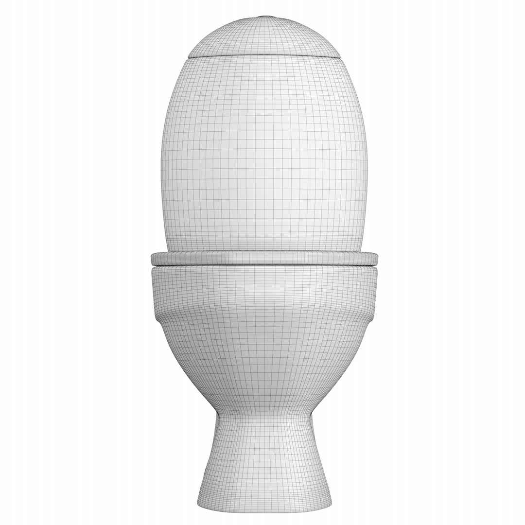 Piece ewc toilet 3D - TurboSquid 1693612