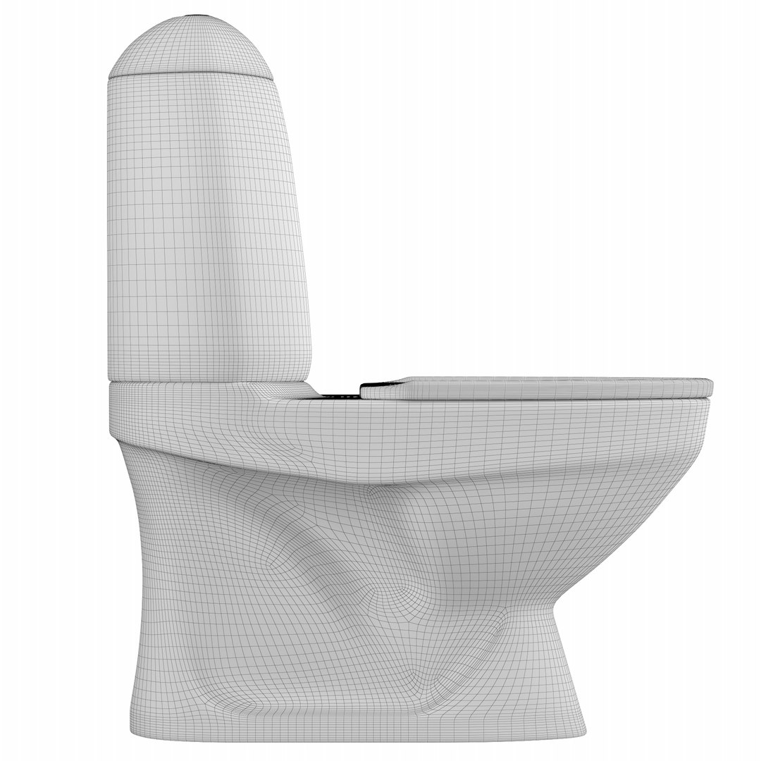 Piece ewc toilet 3D - TurboSquid 1693612