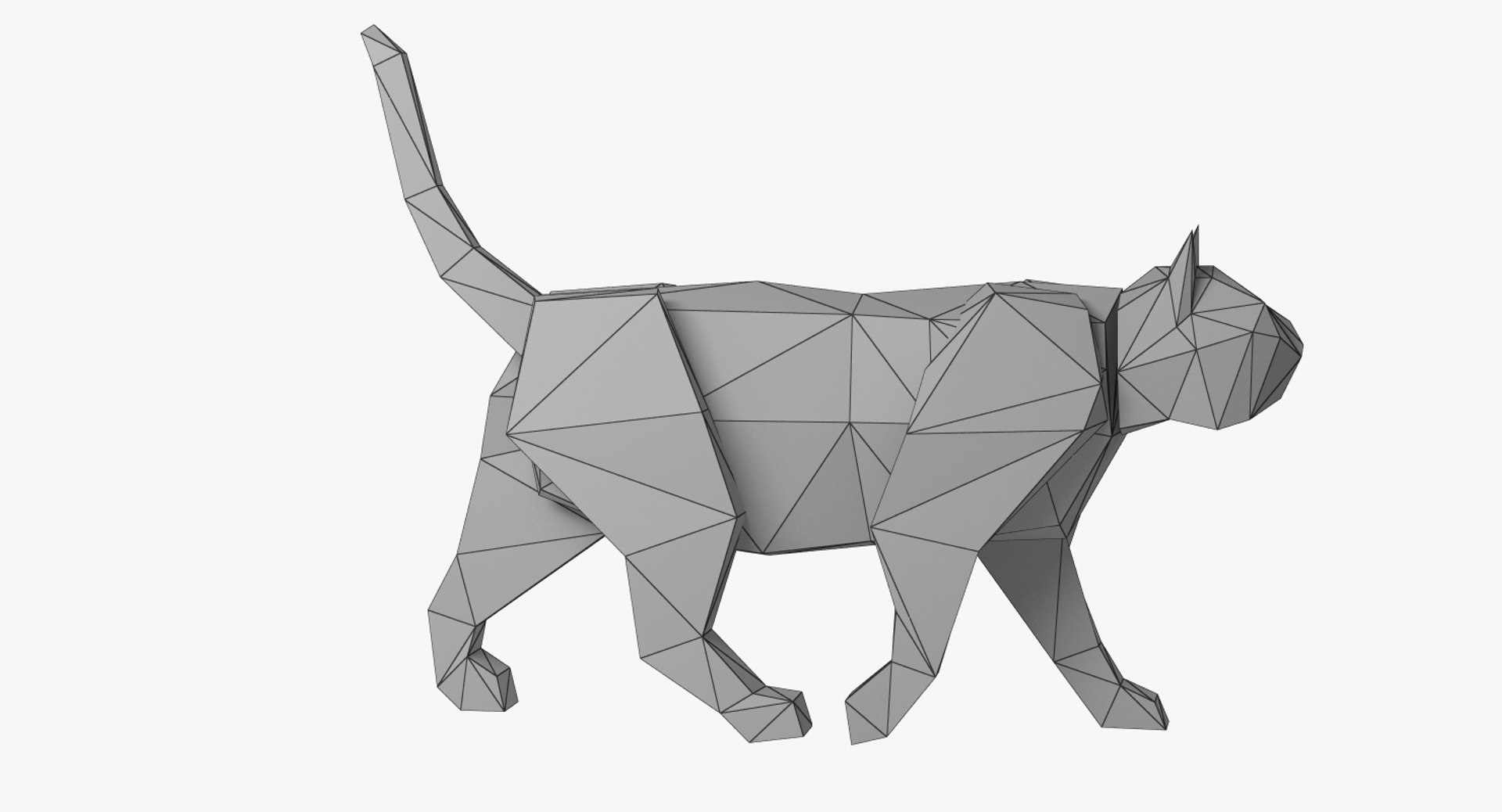 3d cat model