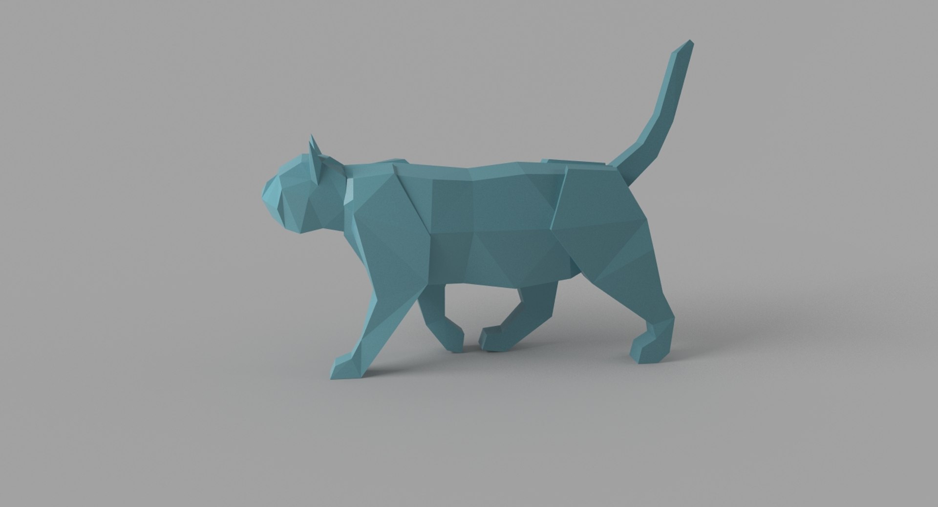 3d cat model
