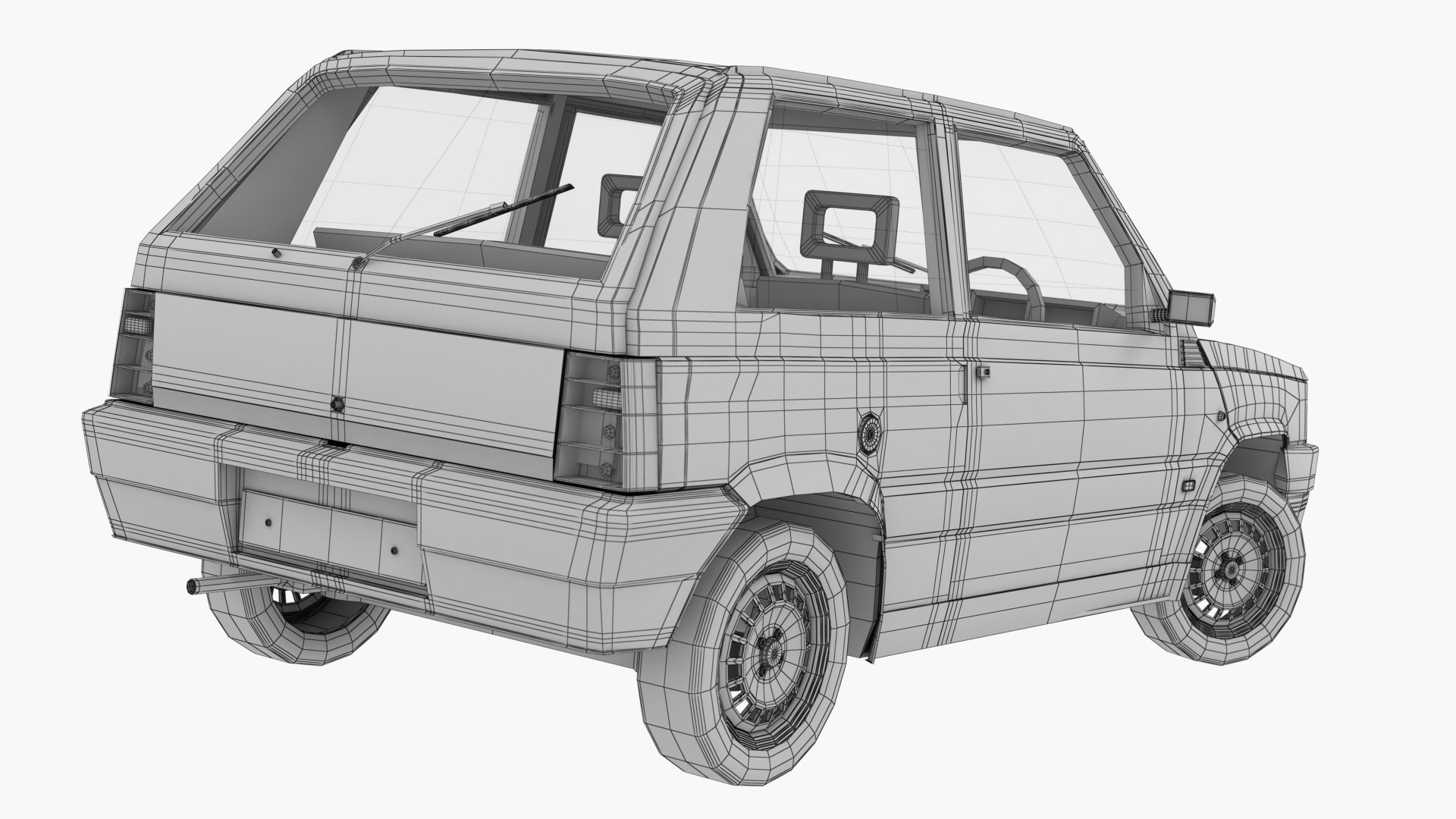 3D Fiat Panda - TurboSquid 1445305
