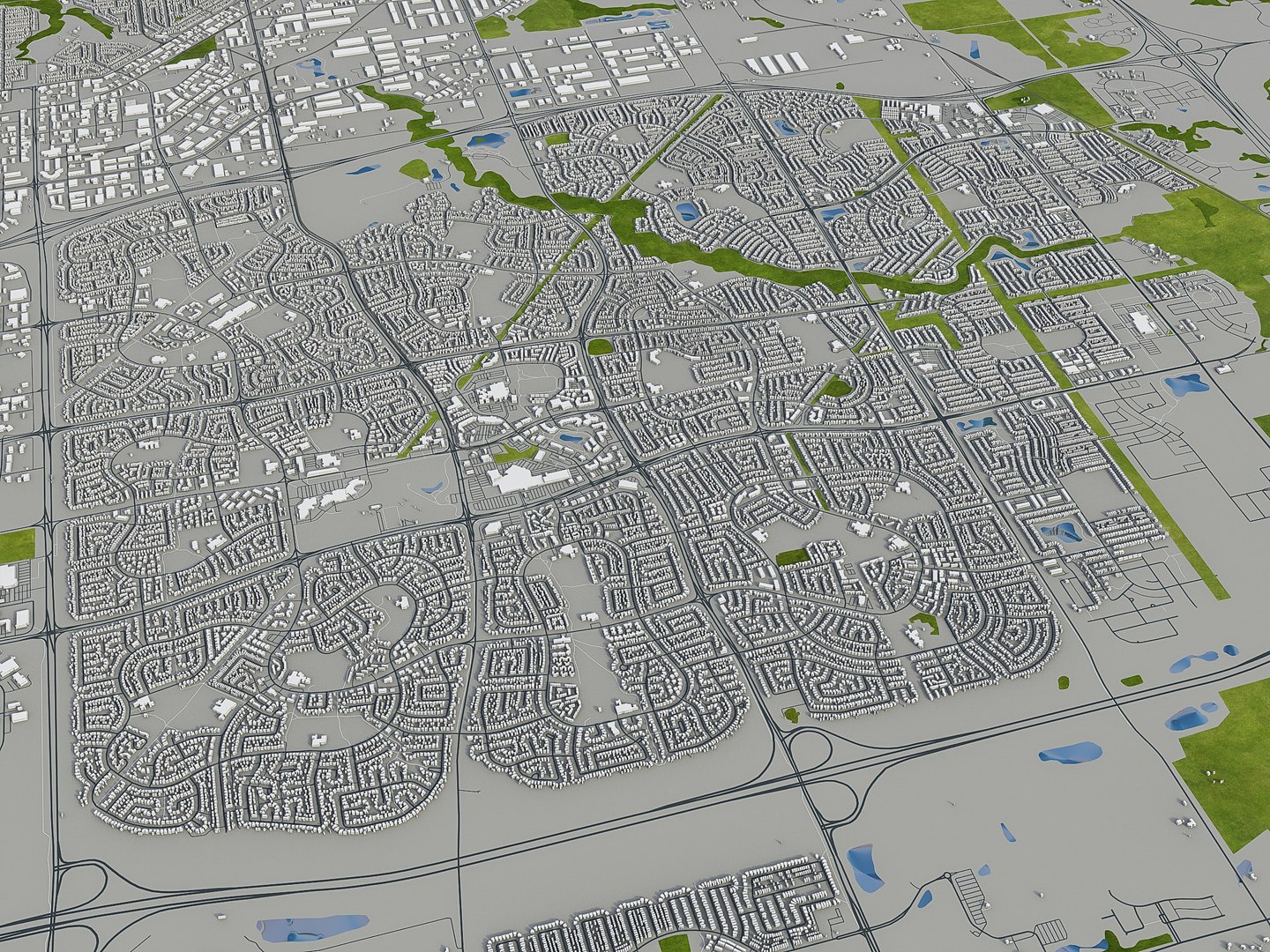 3D Edmonton City Canada - TurboSquid 1334300