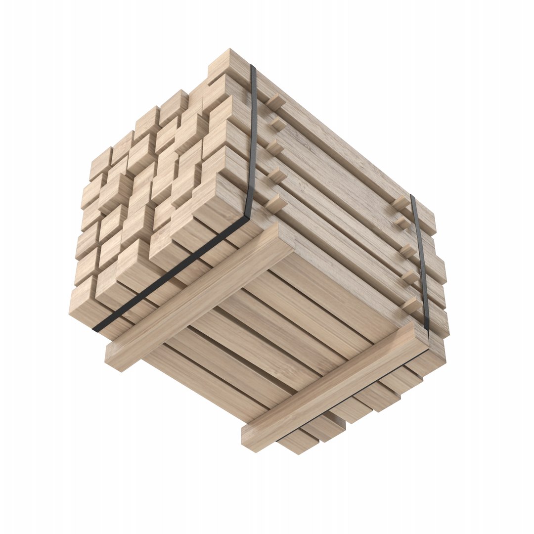 Stack Of Wood Planks 3D Model - TurboSquid 2018258