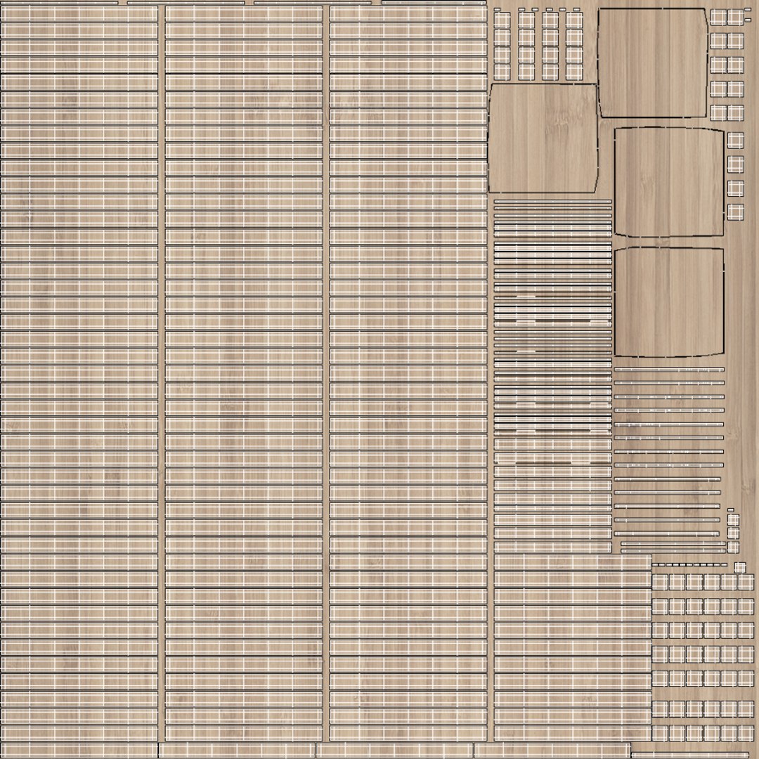 Stack Of Wood Planks 3D Model - TurboSquid 2018258