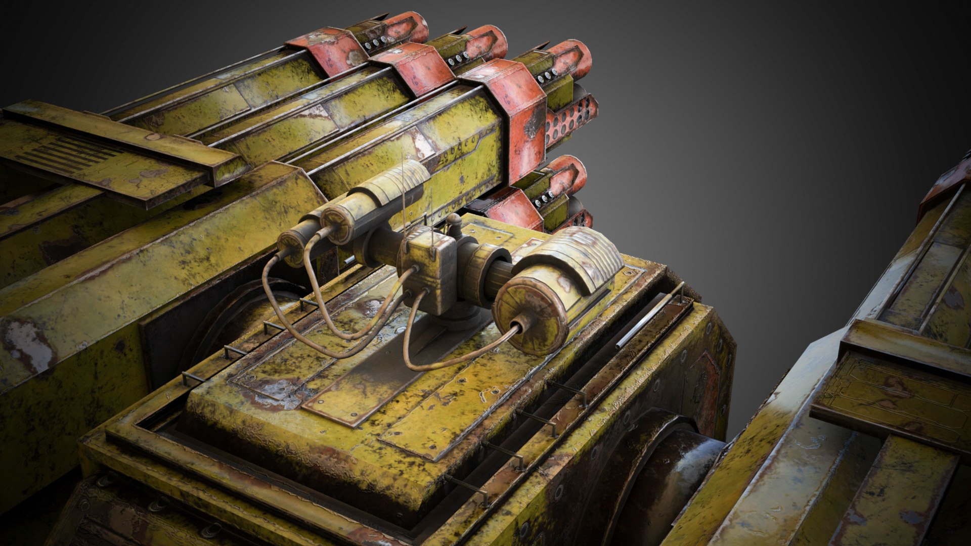 Sci-fi Spider Auto-Turret Model - TurboSquid 2170295