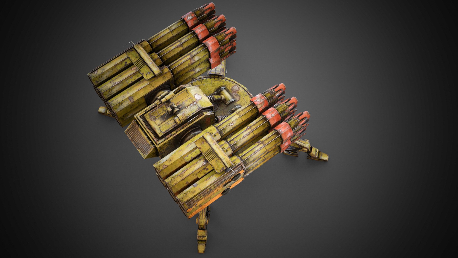 Sci-fi Spider Auto-Turret model - TurboSquid 2170295