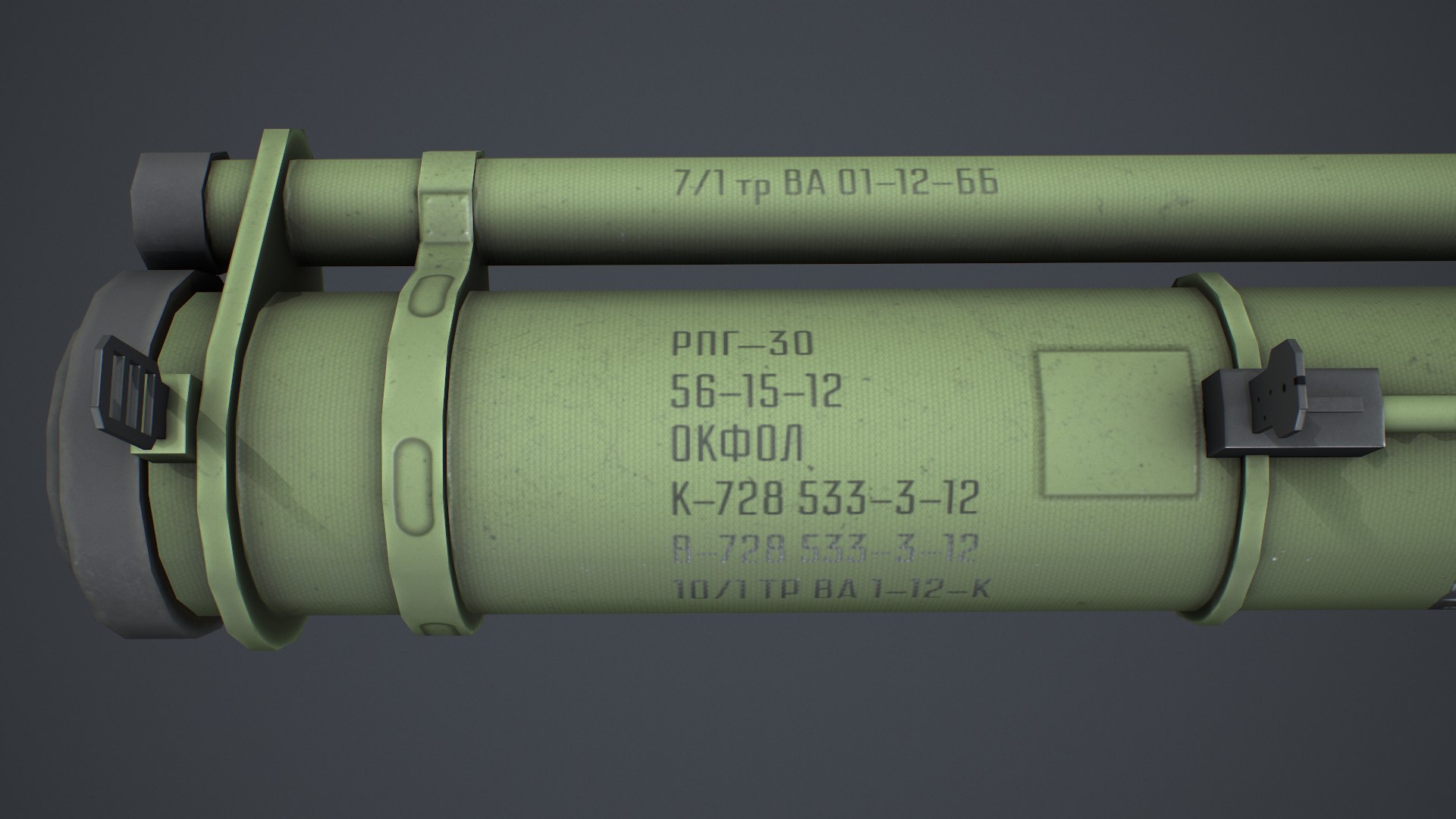 3D RPG-30 Kryuk Model - TurboSquid 1767695