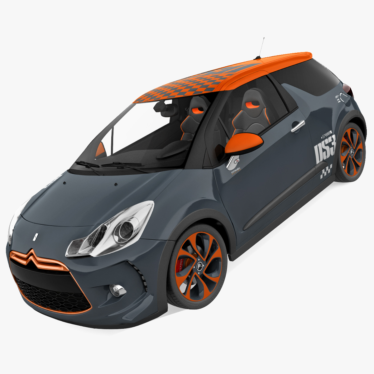 3d citroen ds3 2010 model
