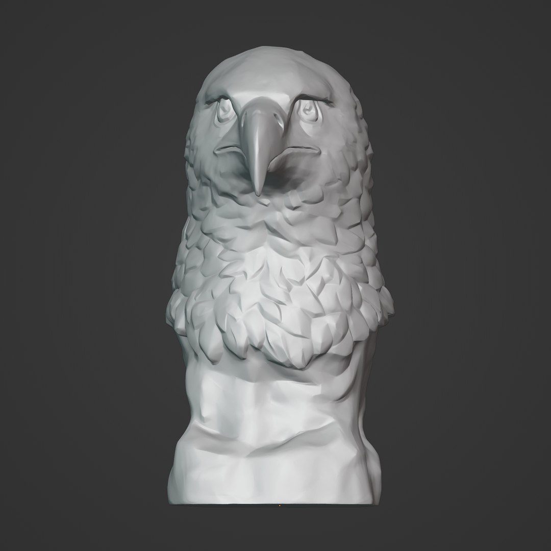 Eagle Figurine - Original Design - Printable 3D Model - TurboSquid 2015508