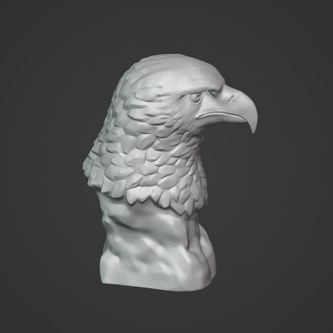 Eagle Figurine - Original Design - Printable 3D Model - TurboSquid 2015508