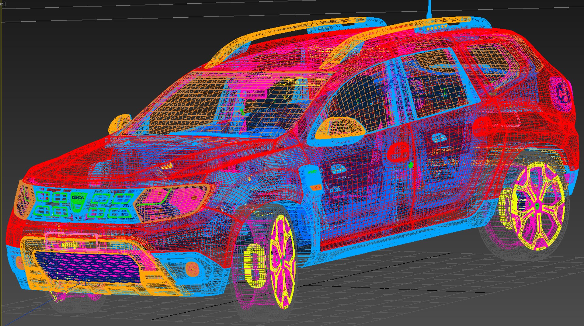 3D renault duster - TurboSquid 1325218