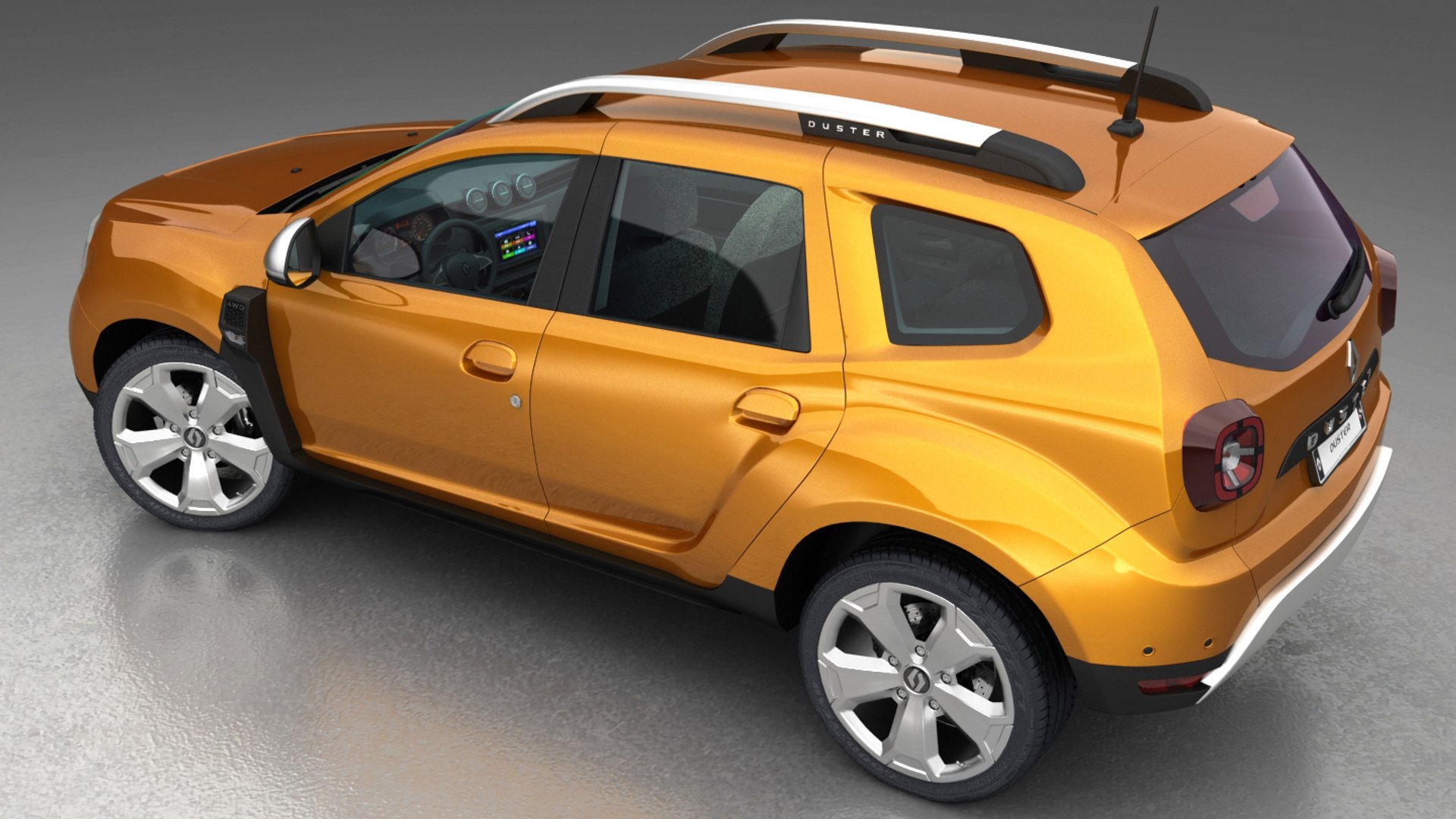 3D Renault Duster - TurboSquid 1325218