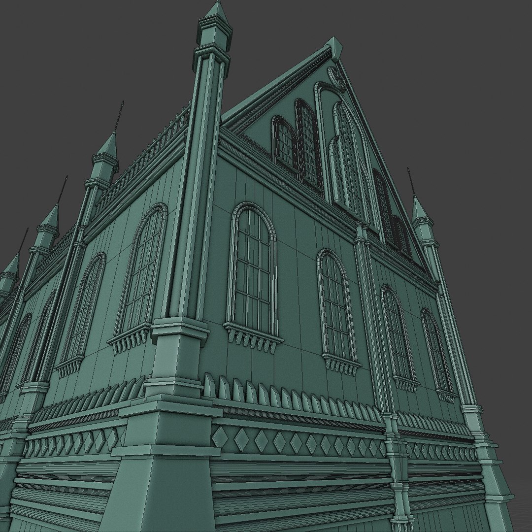 3D Historical Building Old - TurboSquid 1482523